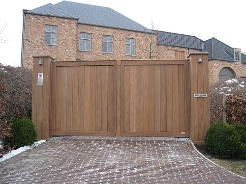 PP041 - Houten poorten - Poorten Pauwels